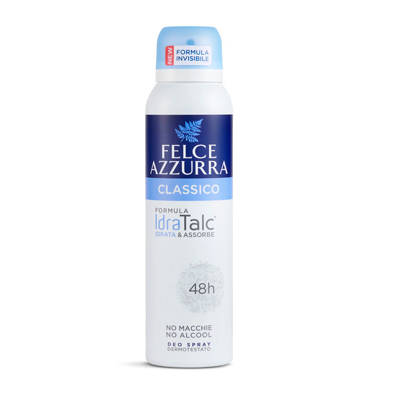 FELCE AZZURRA Classico Deo Spray Дезодорант-спрей антиперспирант Классический 150 мл