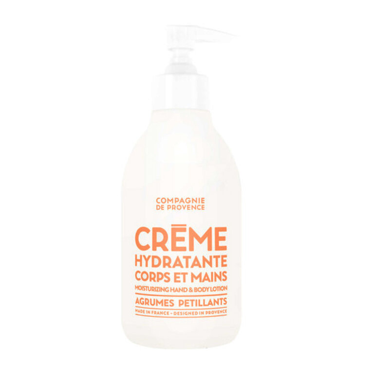 COMPAGNIE DE PROVENCE Agrumes Petillants/Sparkling Citrus Moisturizing Hand and Body Lotion Лосьон Франция 300 мл