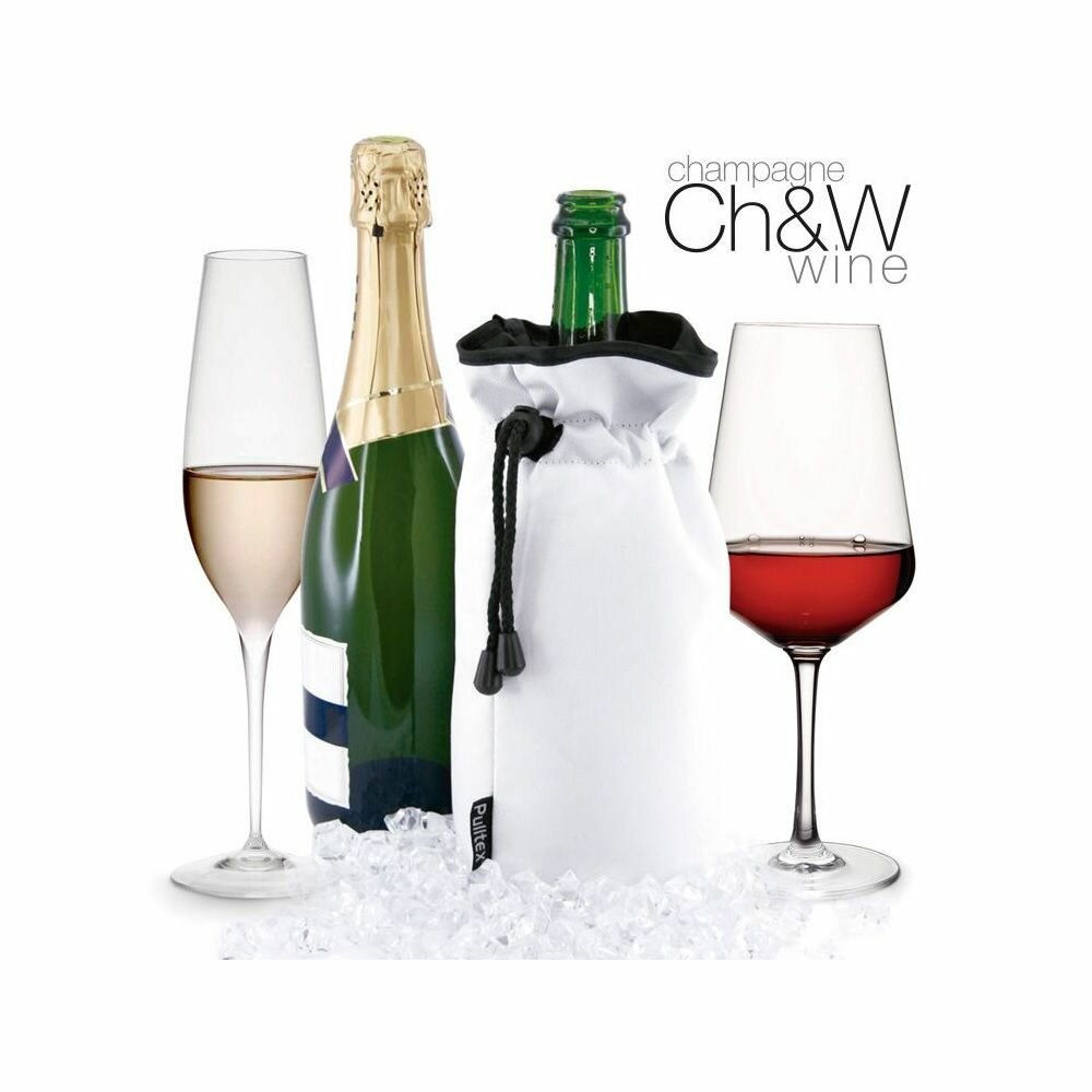 Рубашка для охлаждения шампанского Pulltex Cooler Bag White