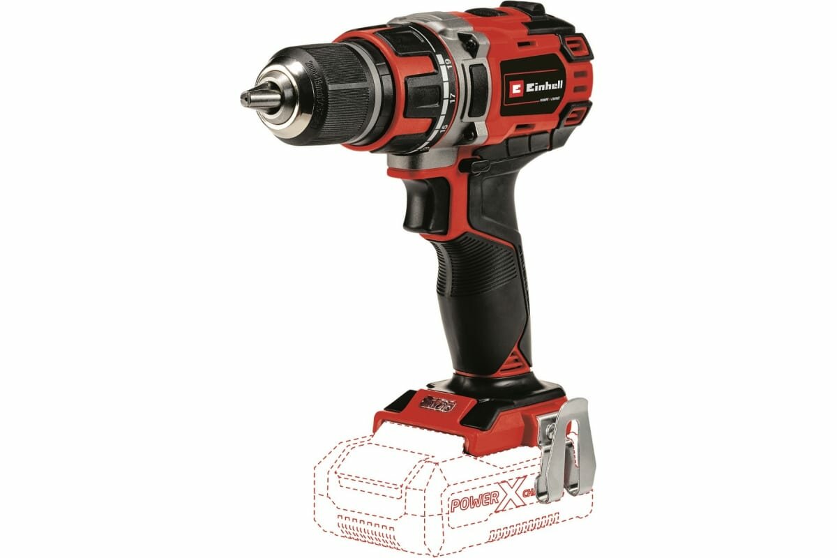 Einhell Дрель аккумуляторная PXC TE-CD 18/50 Li BL-Solo 4513887