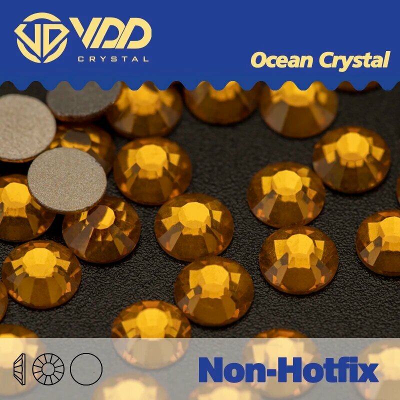 Стразы VDD SS3-SS30 кристалл SS20 (1440pcs), 006 Topaz