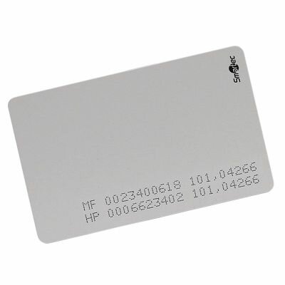 Карта доступа MIFARE-совместимая + HID Prox-совместимая, ISO формат, . Электронный ключ 1 шт