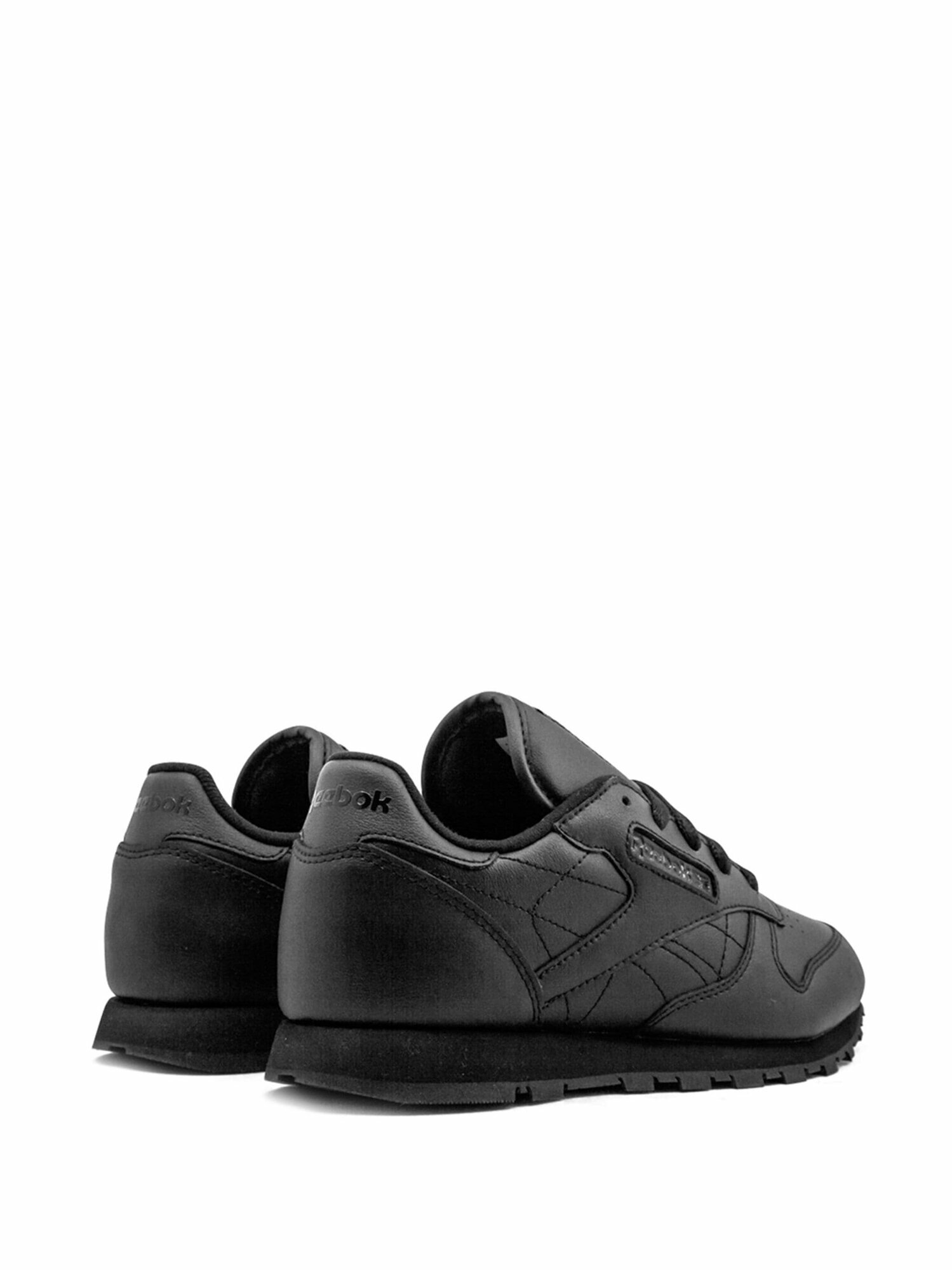 Кроссовки Reebok Classic Leather, размер 3 US, черный — фото 1