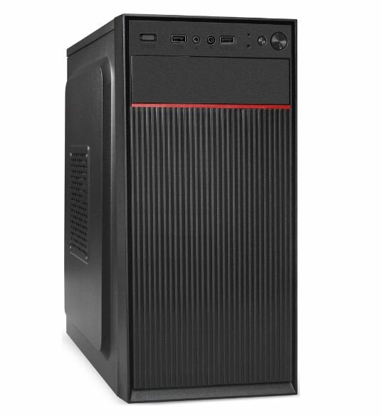 Компьютерный корпус Exegate BAA-113-AAA450 (EX292350RUS) черный - Mini Tower, Micro-ATX, USB 2.0 Type-A