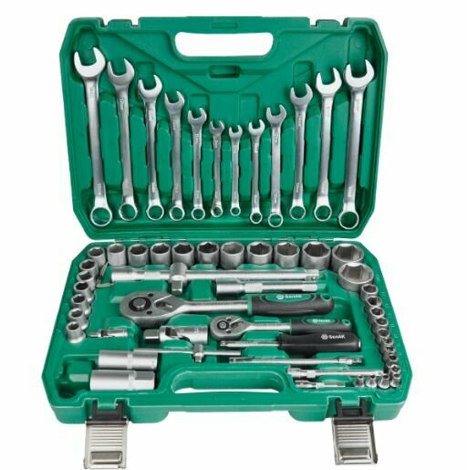 Набор инструментов "БелАК" БАК.07037 Стандарт (61 предмет, кейс)