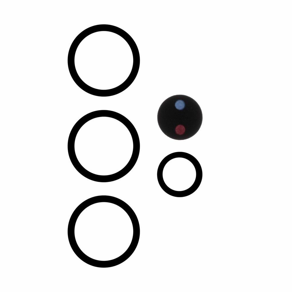 Стекло основной камеры для смартфона Samsung Galaxy S908B (S22 Ultra) Черный