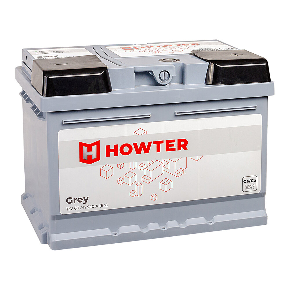 Аккумулятор HOWTER HT GREY 60 Ач 540А О/П L2 060 054 013