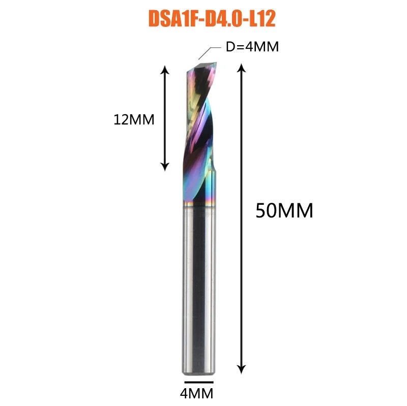 Концевая фреза DREANIQUE DSA1F-D4.0-L12, 4 мм