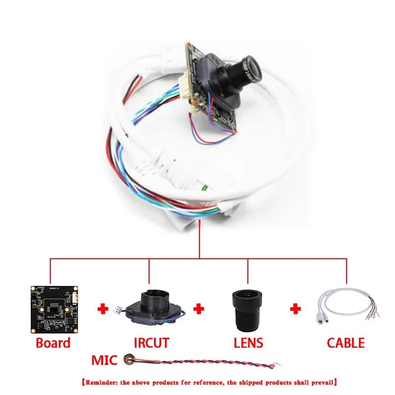 HDAY-CAM IP-камера 4MP with 9Pin Cable, 3,6 мм