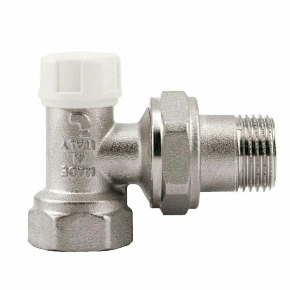 Кран радиаторный ITAP, латунь, угловой, Ду 15, для отопления 1/2