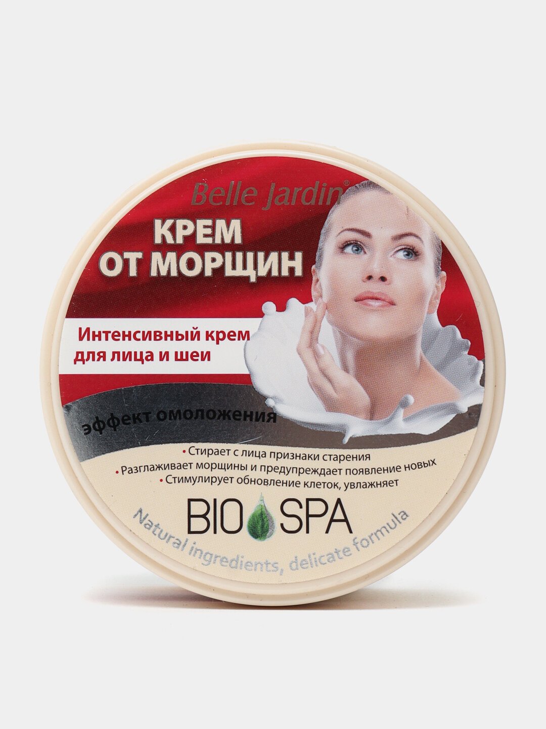 Крем для лица и шеи Belle Jardin Spa Bio, интенсивный, от морщин, 200мл