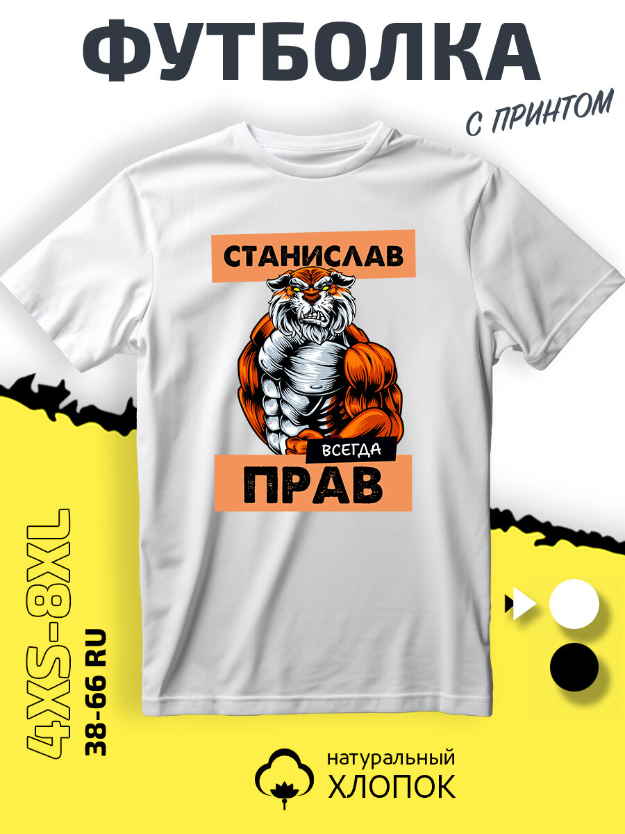 Футболка Станислав Стас прав