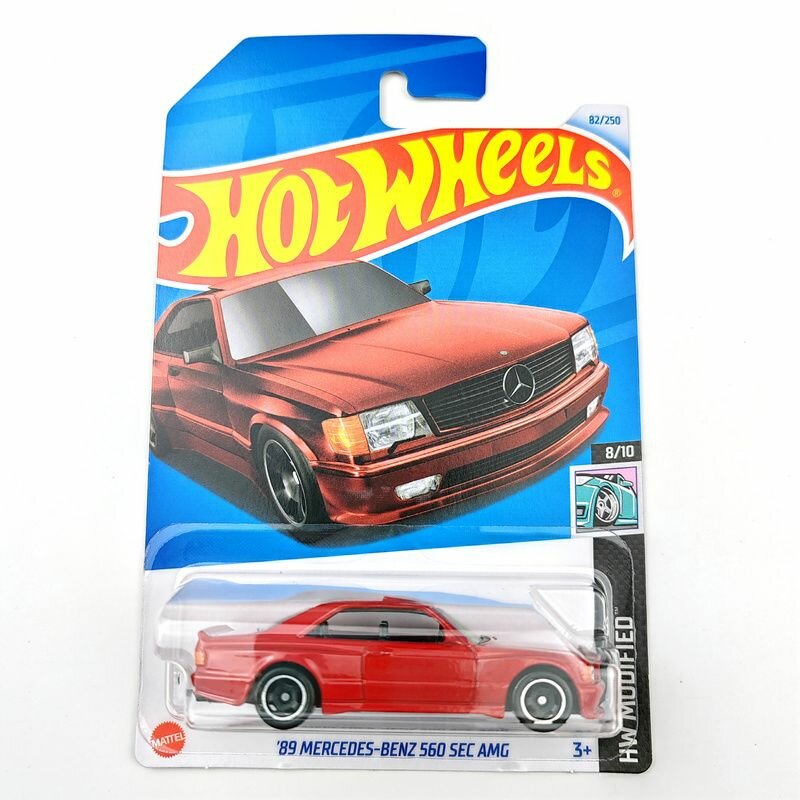 Машинка коллекционная Mattel Hot Wheels 2024 C4982 89 MERCEDES-BENZ 560 SEC AMG