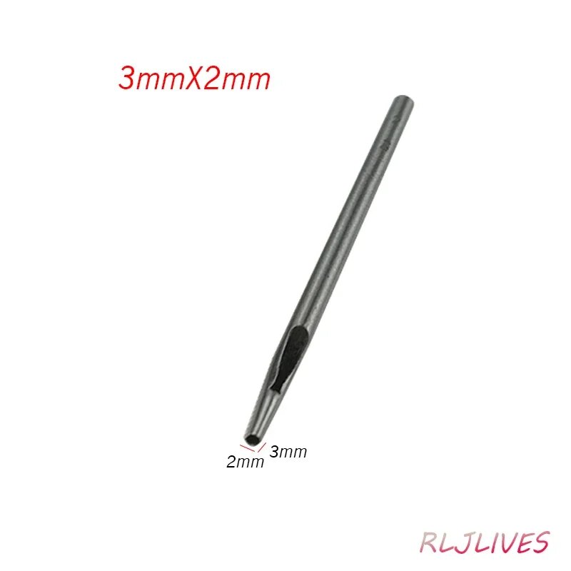 Пробойник для кожи 3x2mm