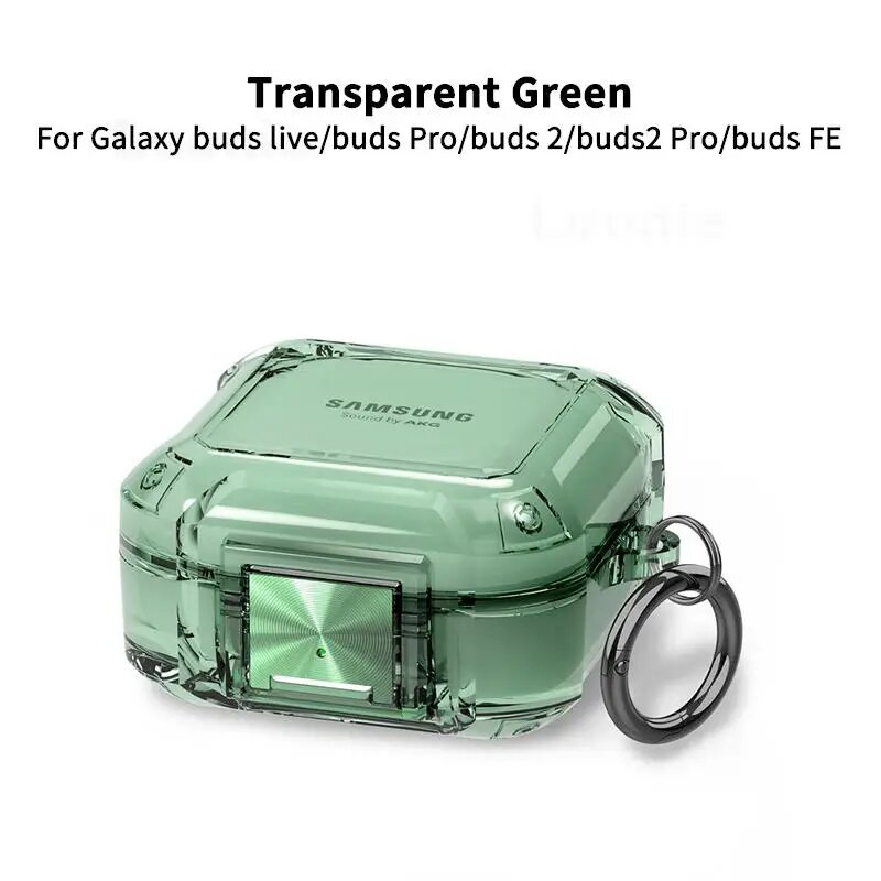 Чехол для наушников GerTong прозрачный для Samsung Galaxy Buds For Buds Live, 3288703