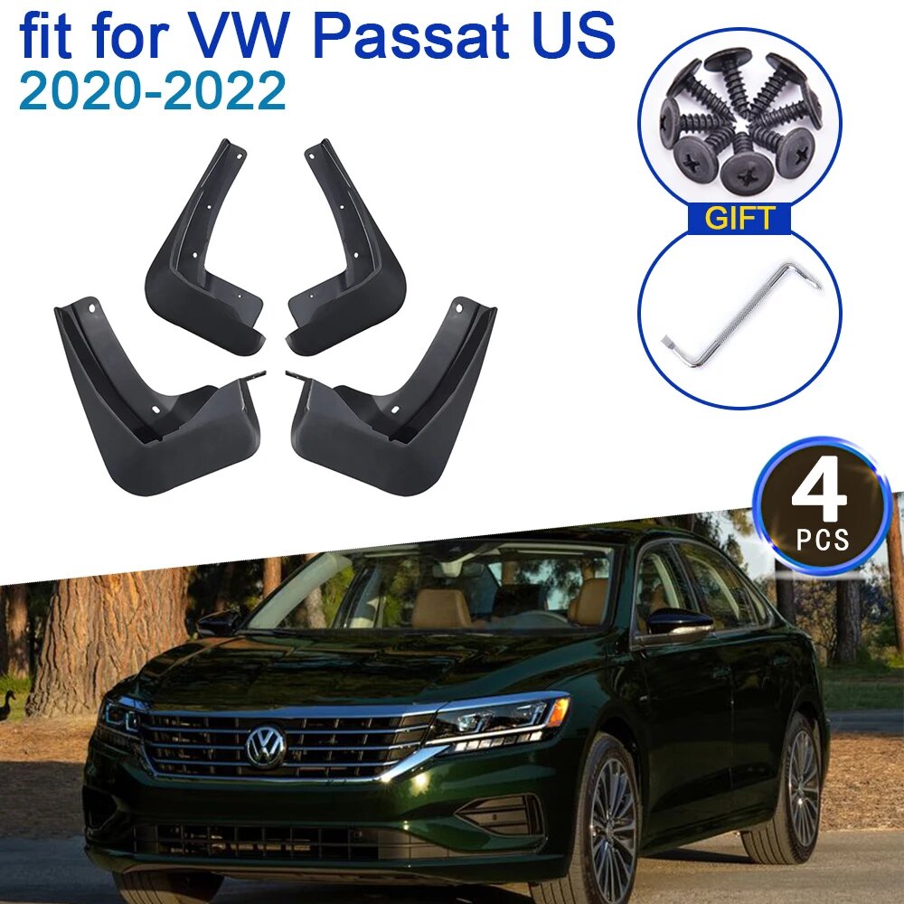 Для Volkswagen VW Passat США Версия MK2 2020 2021 2022 авто брызговики брызговики крыло передние задние колеса защита автомобиля