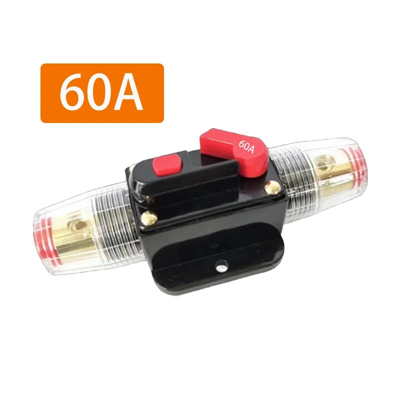 150A 100A 80A 60A 50A 40A 30A Автомобиль Грузовик Аудио Сбрасываемый предохранитель Автоматический выключатель 12V 24V DC Автоматический выключатель сбрасываемый
