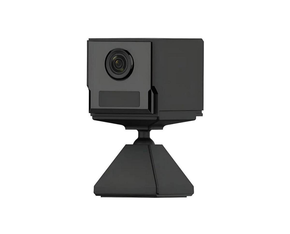 Миниатюрная беспроводная Wi-Fi автономная IP камера видеонаблюдения JMC-50AC (MicroSD) 4mp (2560х1440) с детекцией движения. Угол 100.