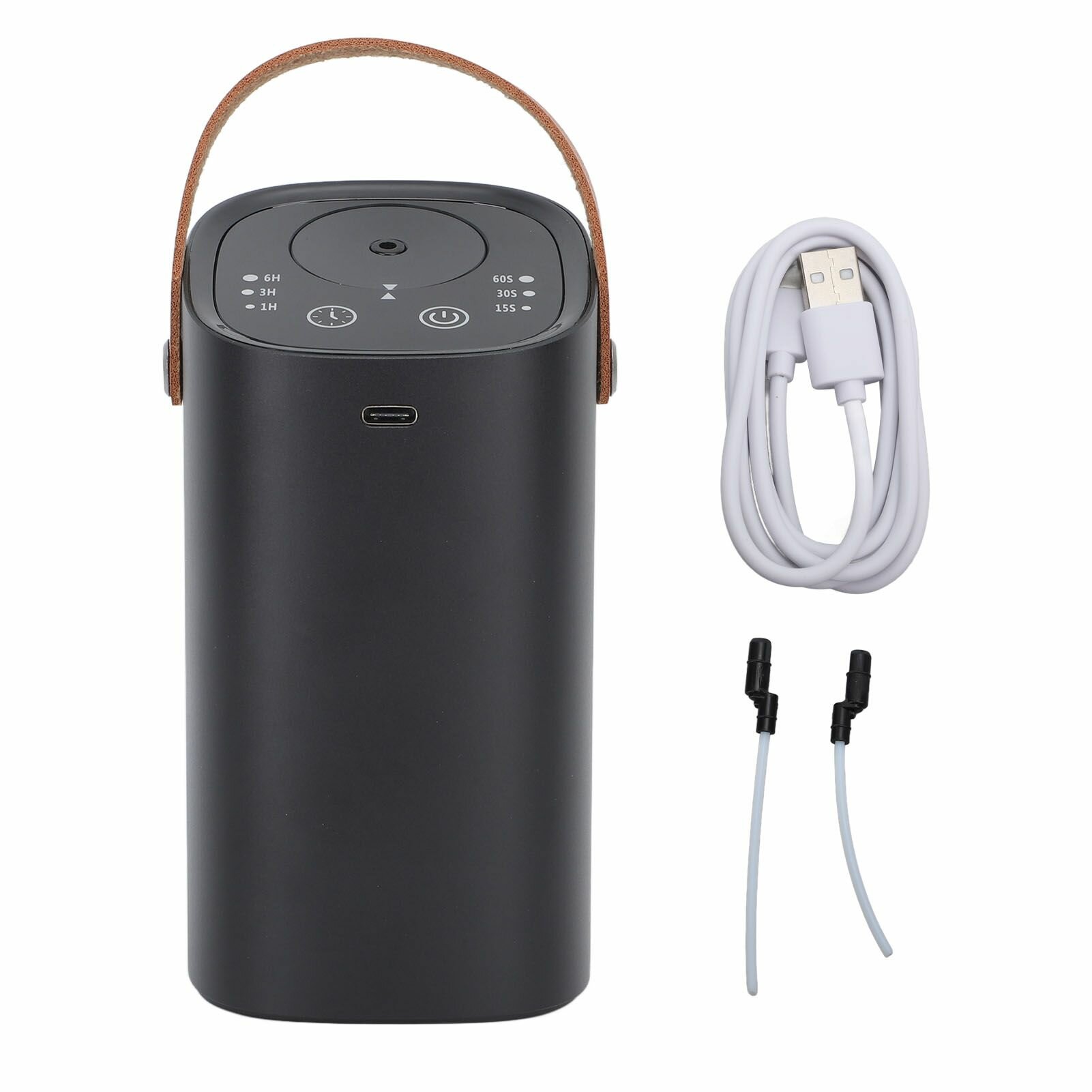 Портативная безводная машина для ароматерапии, интеллектуальный сенсорный экран, зарядка через USB, автомобильный автоматический диффузор аромата