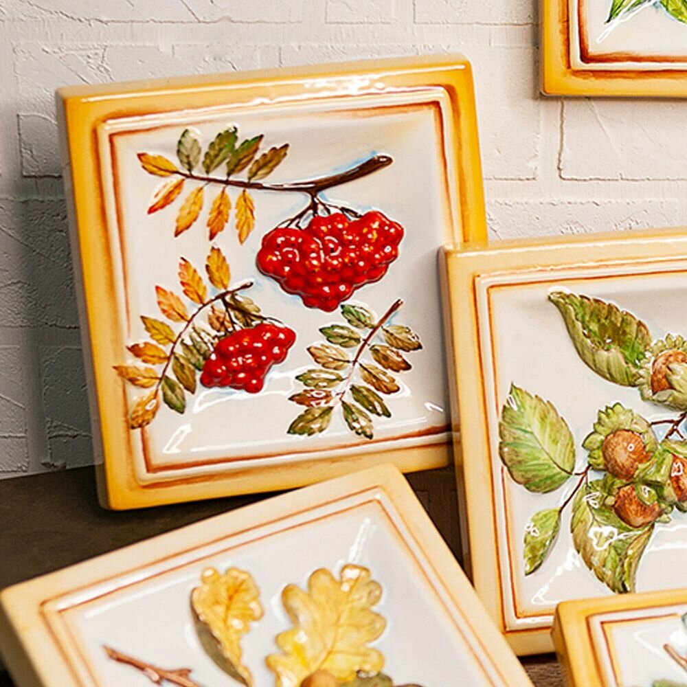 Рябина декоративная плитка