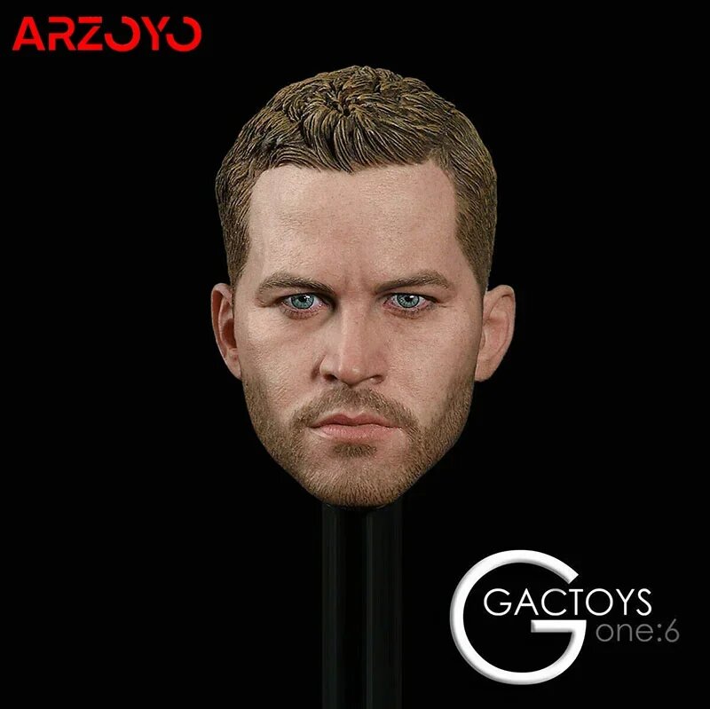 GACTOYS 1/6 Голова Пола Уокера GC028 для фигурок