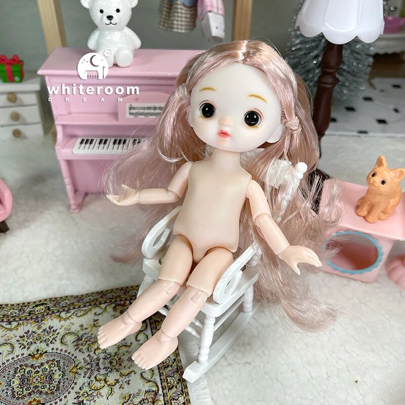 Whiteroom Об11 кукла 16 см, Moe BABY 25