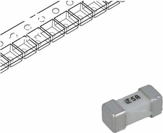 Предохранитель LITTELFUSE 0453005. MR плавкая вставка, сверхбыстрый, 5А, 125ВAC, SMD, 1 шт