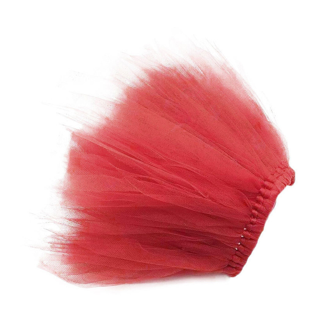 Юбка-пачка из сетчатой ткани для домашних животных -розовый -S