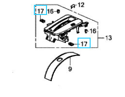 Гайка, фиксатор, 6MM (Оригинал)