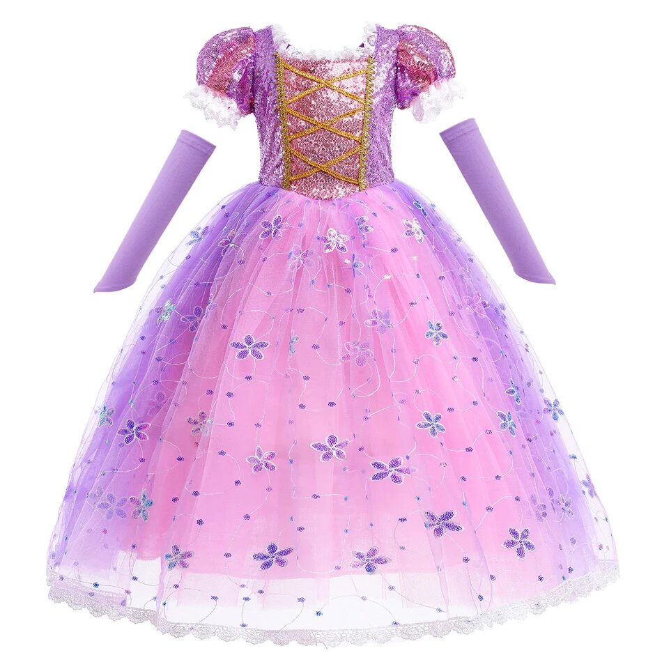 Детское платье Рапунцель оllobebe 3T (Tag110), Rapunzel A