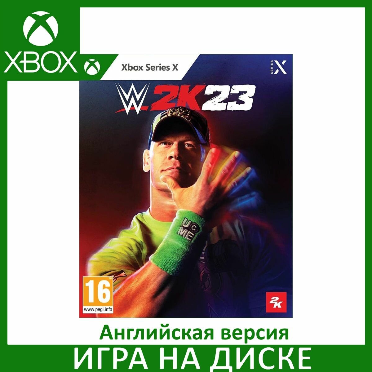 Игра WWE 2K23 Xbox Series X Диск на Xbox Series X Английская версия