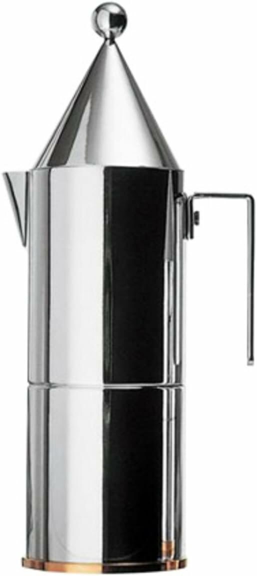 Кофеварка - Alessi La Conica - из нержавеющей стали, 300 мл, цвет серебристый, 90002/6