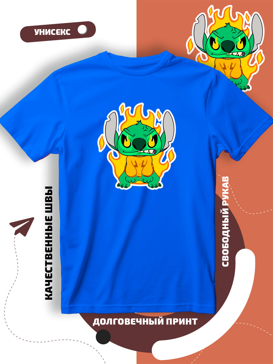 Футболка Лилу и Стич