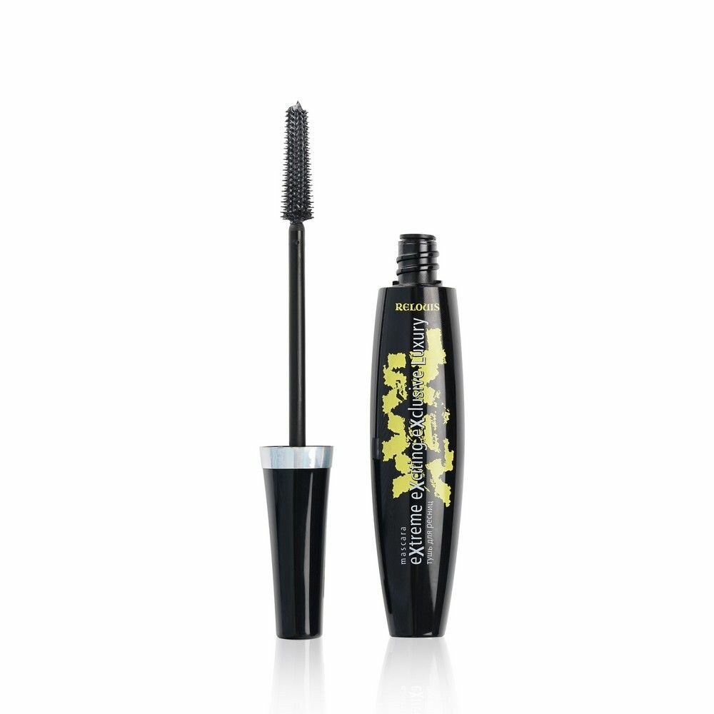 Тушь для ресниц Relouis XXXL Extreme Exciting Exclusive Luxury, Черный, 10г