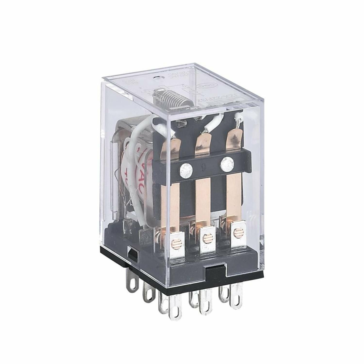 CHINT Промежуточное реле JZX-22F/2Z PLU 2 конт. 5А 220В AC (R), 285127