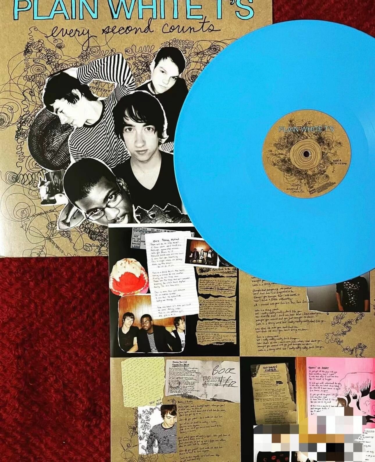 Виниловая пластинка Plain White T's Every Second Counts