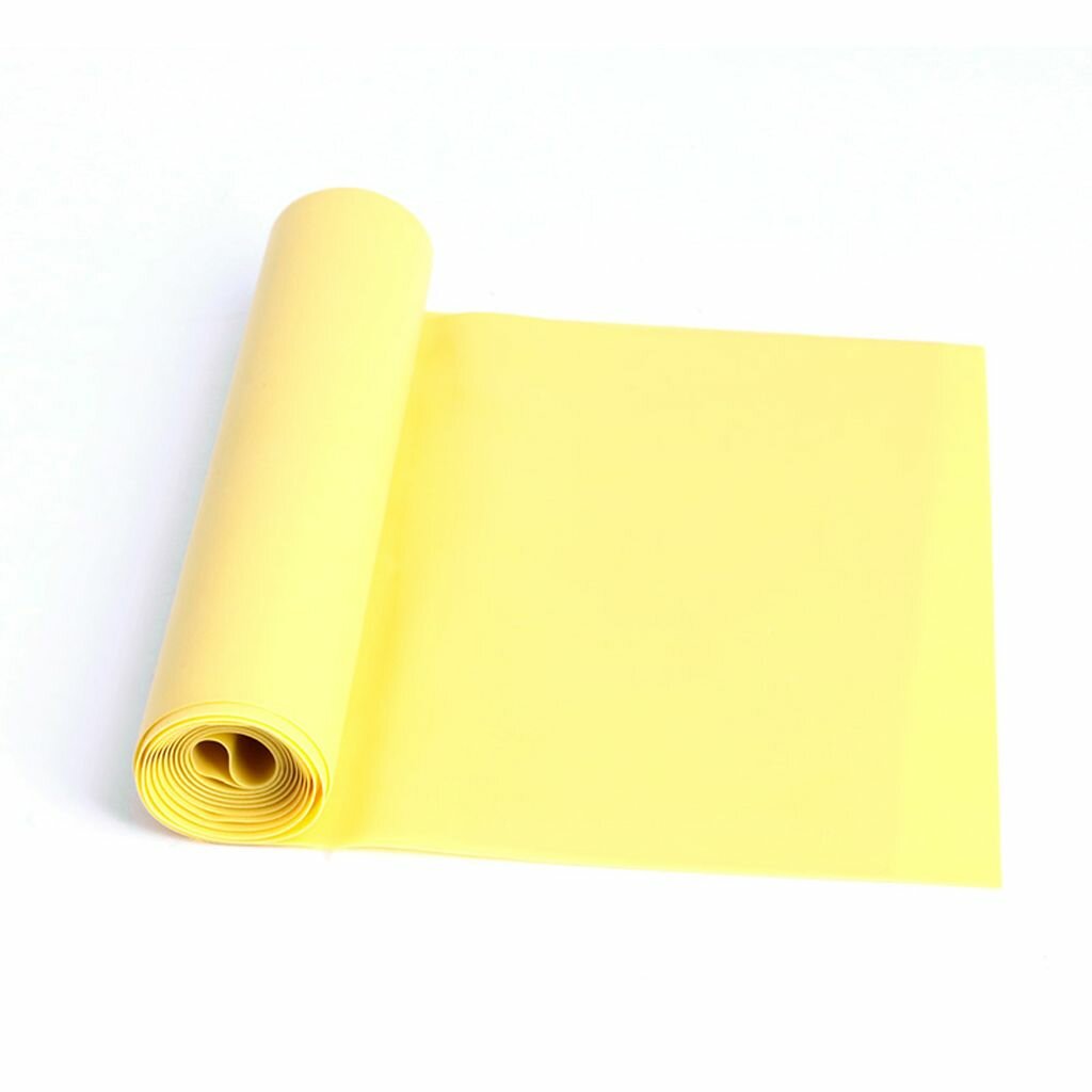 Эластичная лента для йоги и фитнеса 1.5 м, Желтый