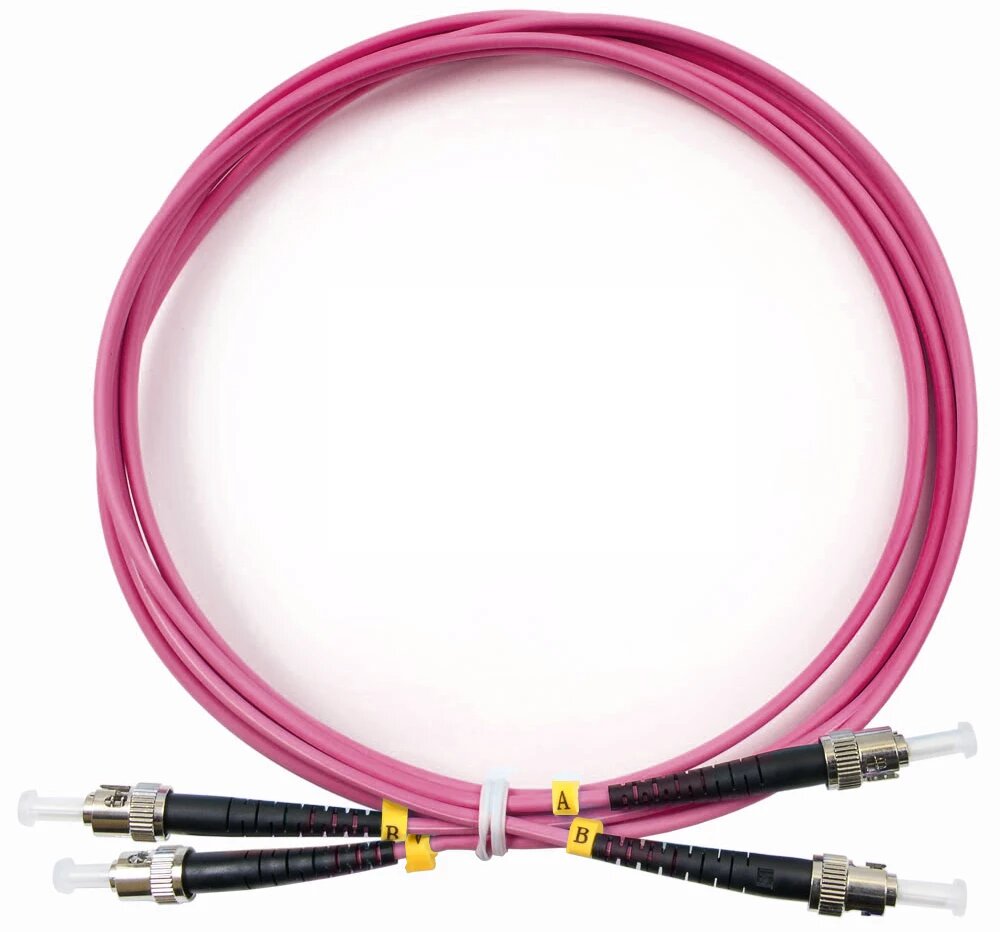 Патч-корд Cabeus 5м (FOP-50-OM4-ST-ST-5m)