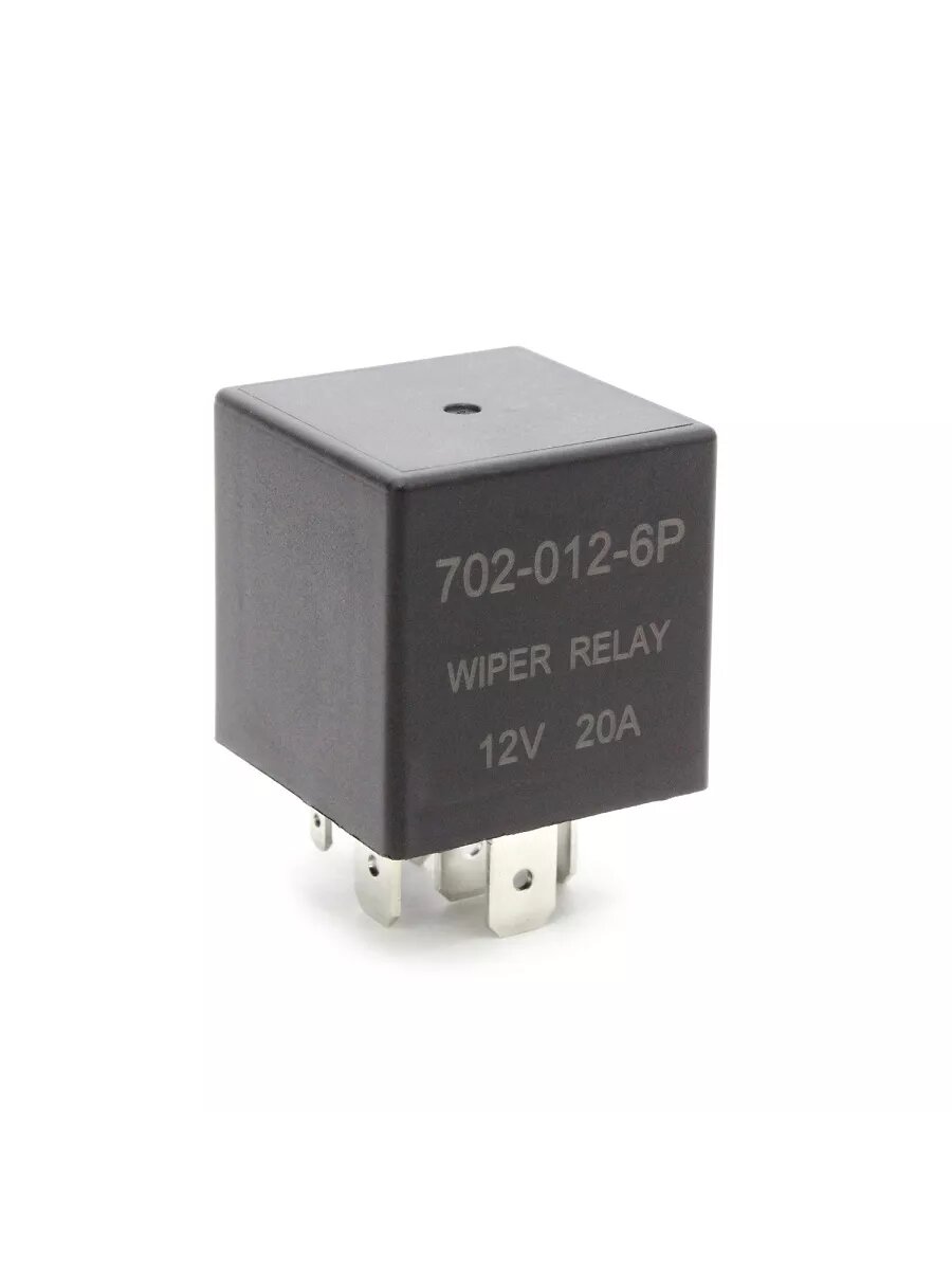 Автомобильное реле мигалка 702-012-6P 12V 20A 6 контактов