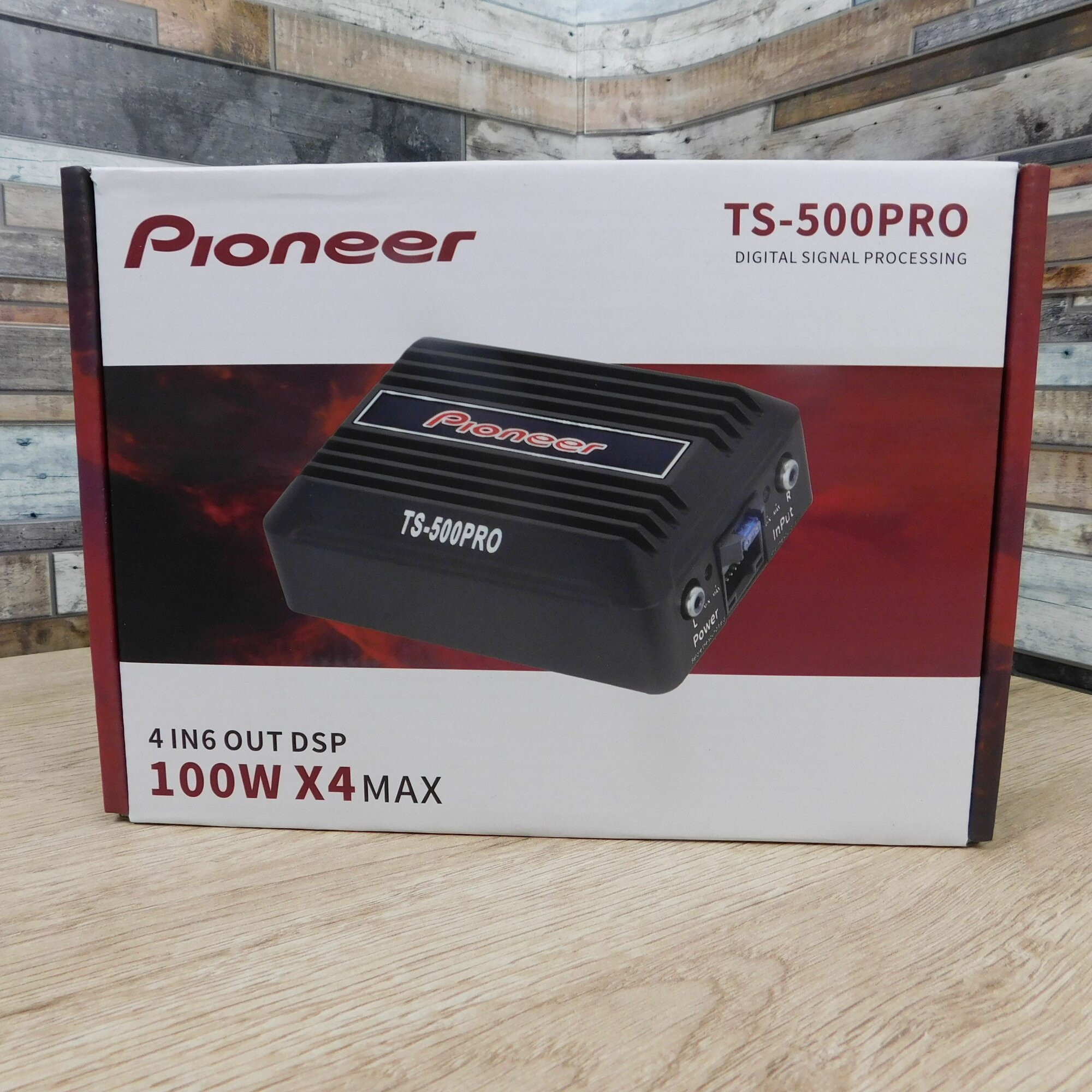 Усилитель для Android магнитол Pioneer TS-500PRO, 4-х канальный, 4x100Вт
