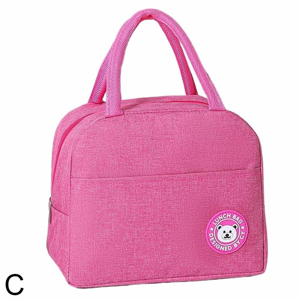 Маленькая термосумка холодильник для обеда и бутылочек, термобокс для ланча