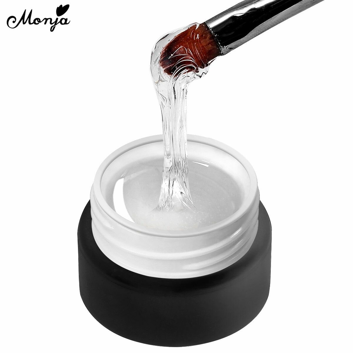 Клей для ногтей, Гель-слайм для крепления гелевых типс, страз и дизайна, клей для типс, база для экспресс наращивания