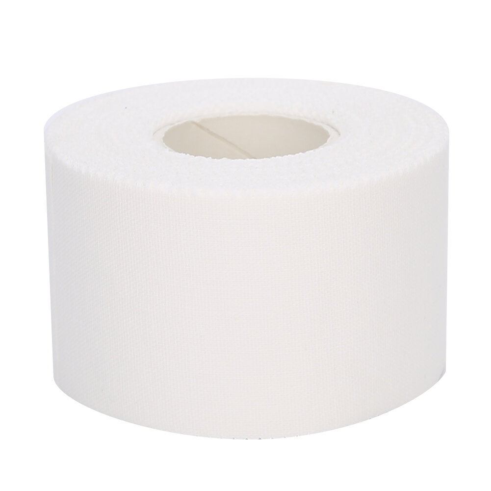 Спортивная лента из хлопка с зубчатым креплением, фитнес-спортивный клейкий бинт для пальцев, лодыжек и запястий, 3,8 см x 10 м