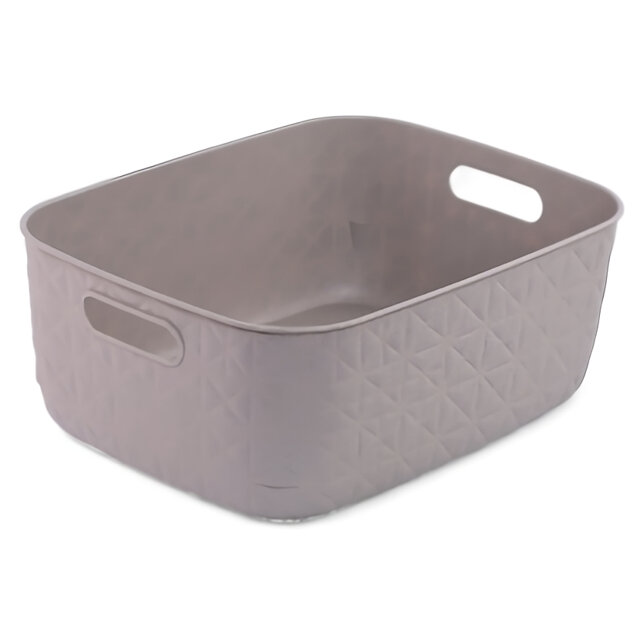 CURVER Softex M корзина 38x28x14 см 12,5 л пластик серый для дома и кухни универсальная