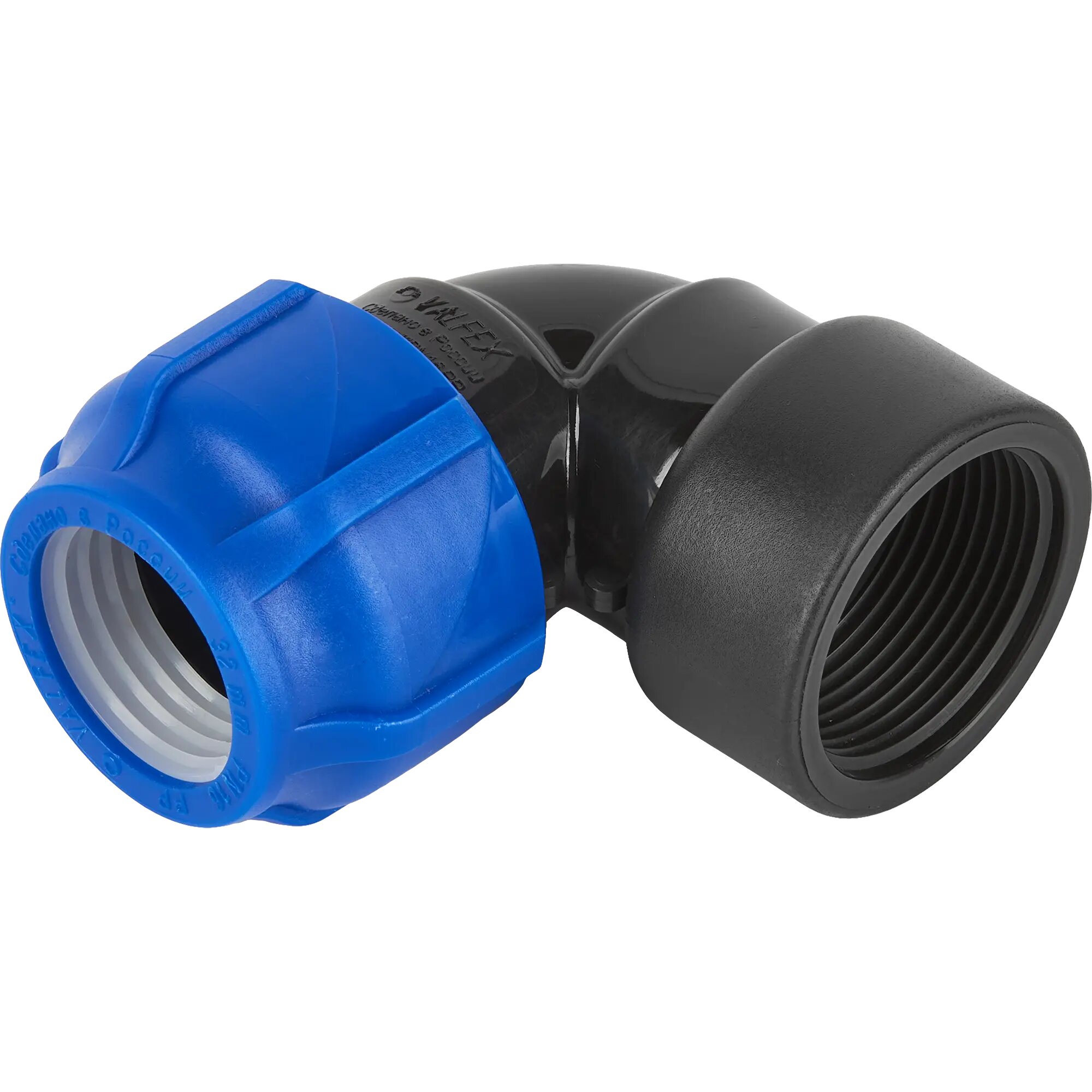 Valfex Отвод 90° 1 1/4 x 32 мм ВР полипропилен трубопроводный фитинг для водопровода