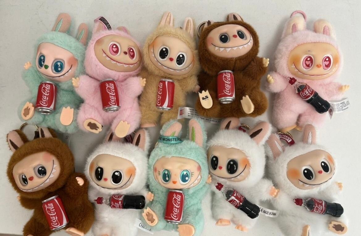 Labubu Лабубу игрушка брелок кока-кола