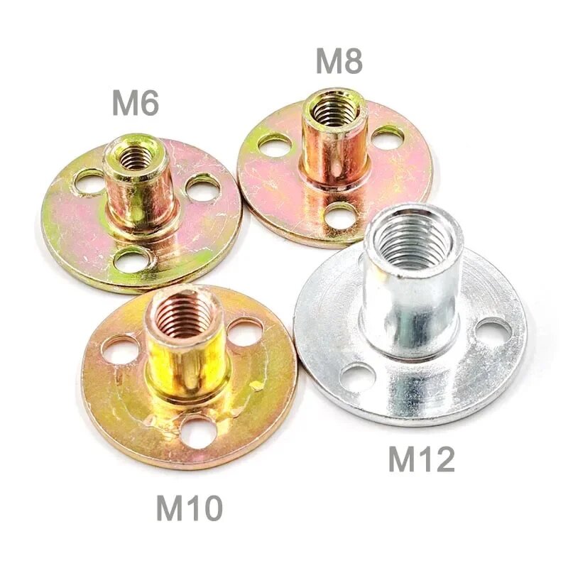 Металлические гайки фланцы М6 М8 М10 М12 M8X27