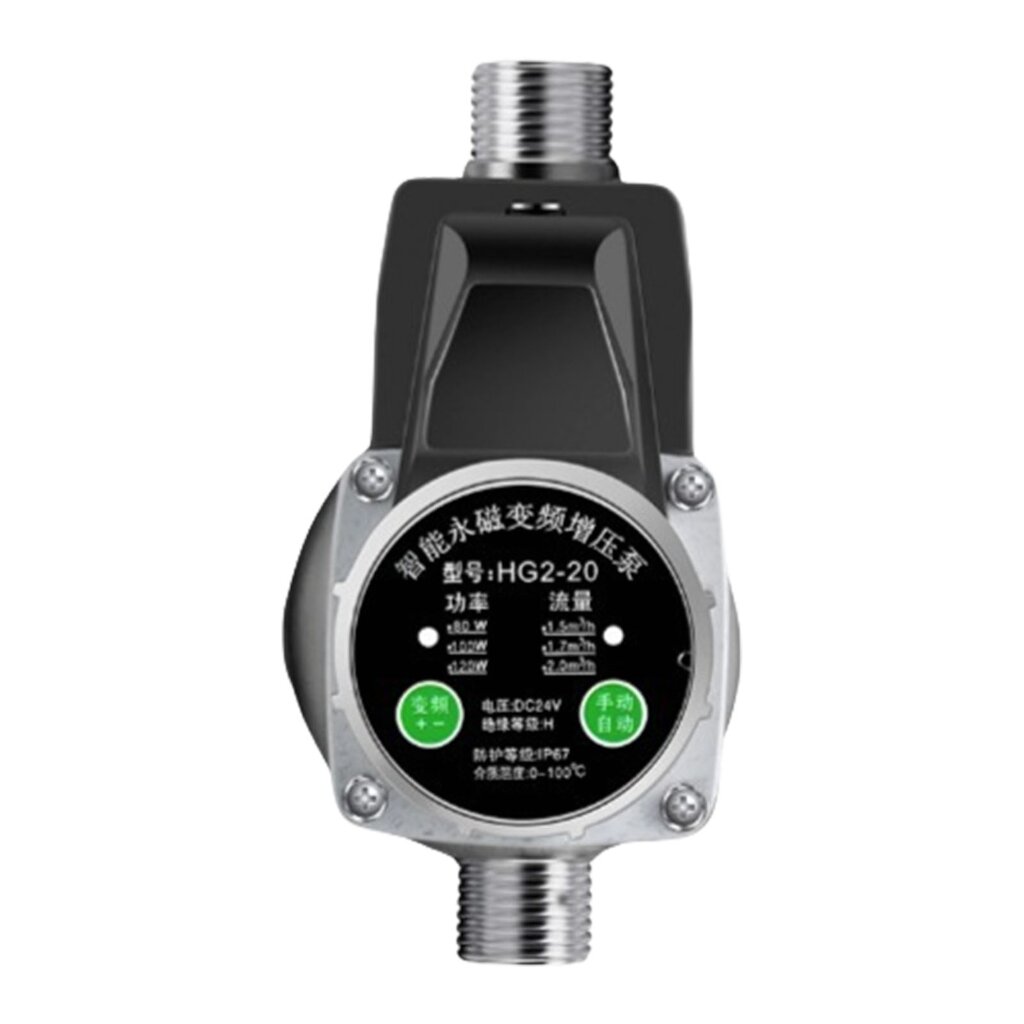 Бытовой бустерный насос для водопроводной воды мощностью 150 Вт с трехскоростной регулировкой-калибр 6 точек