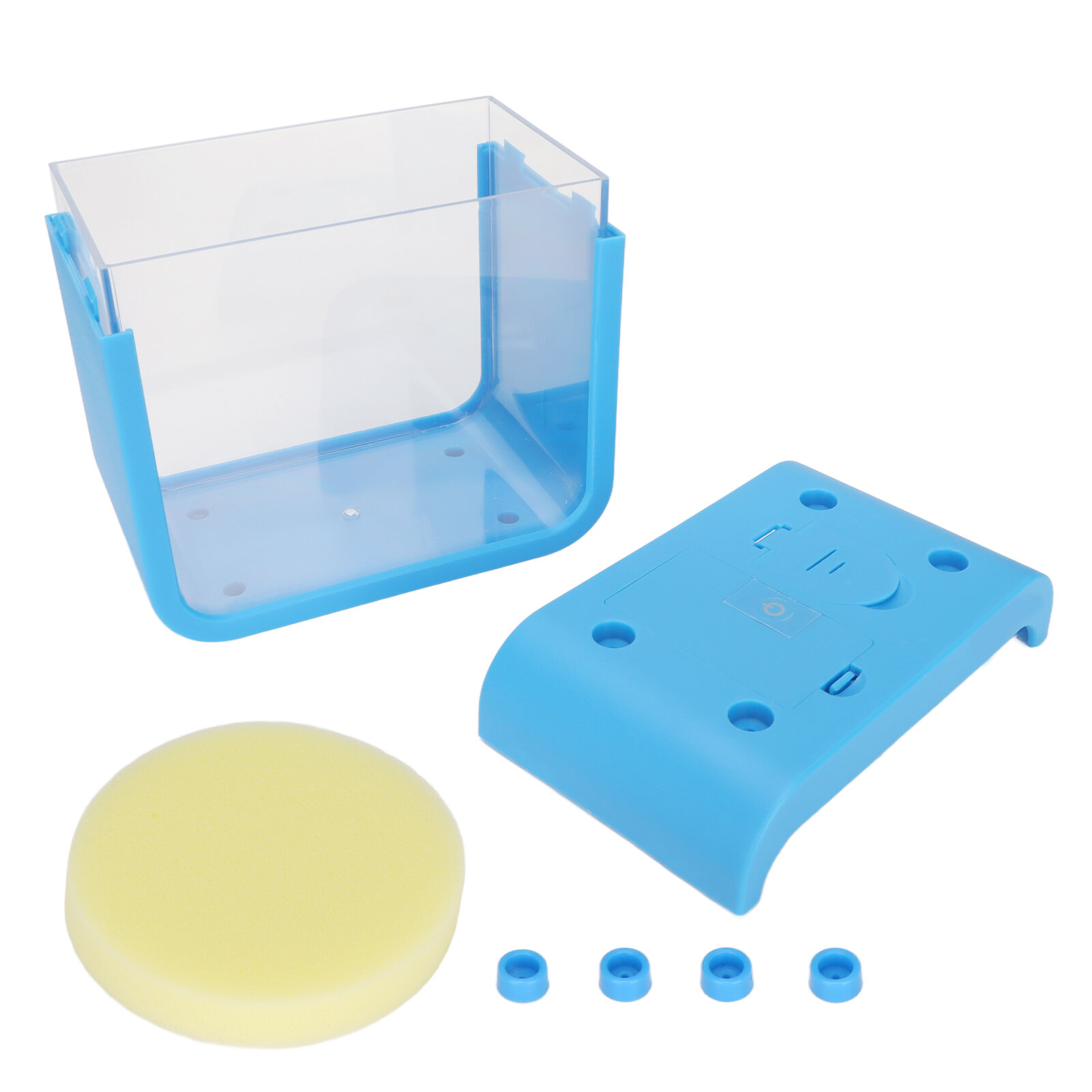 Мини-светодиодный аквариум со съемной аквапонной системой для петушков, украшение офисного домашнего стола, компактный аквариум для небольших помещений