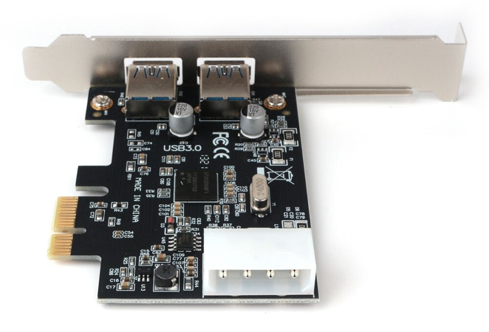 Контроллер USB 3.0 Gembird SPCR-01, PCI-E — фото 1